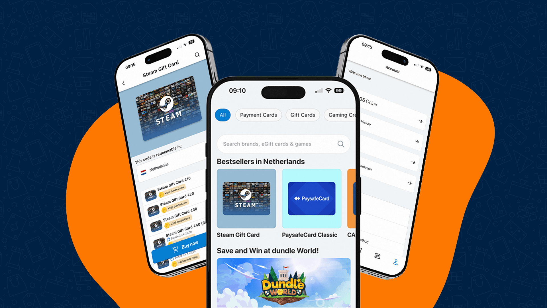 Buy Prepaid Cards, Gaming Credit, eGift Cards & More