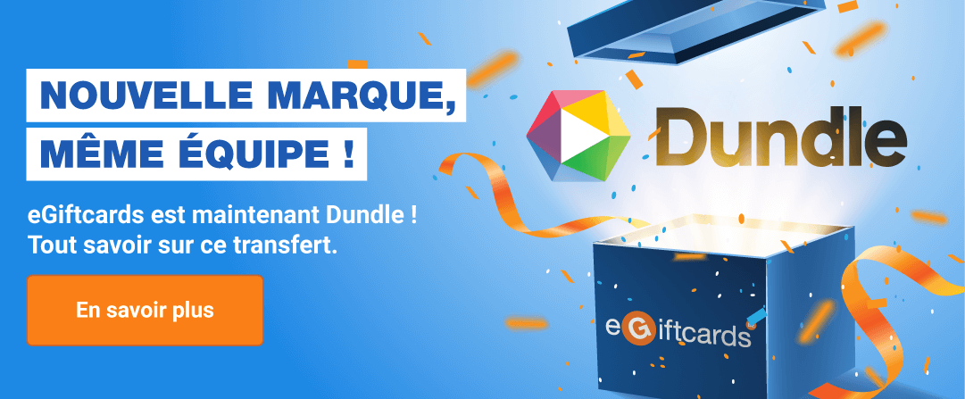 Dundle (BE) | Carte cadeau envoyée instantanément par e-mail